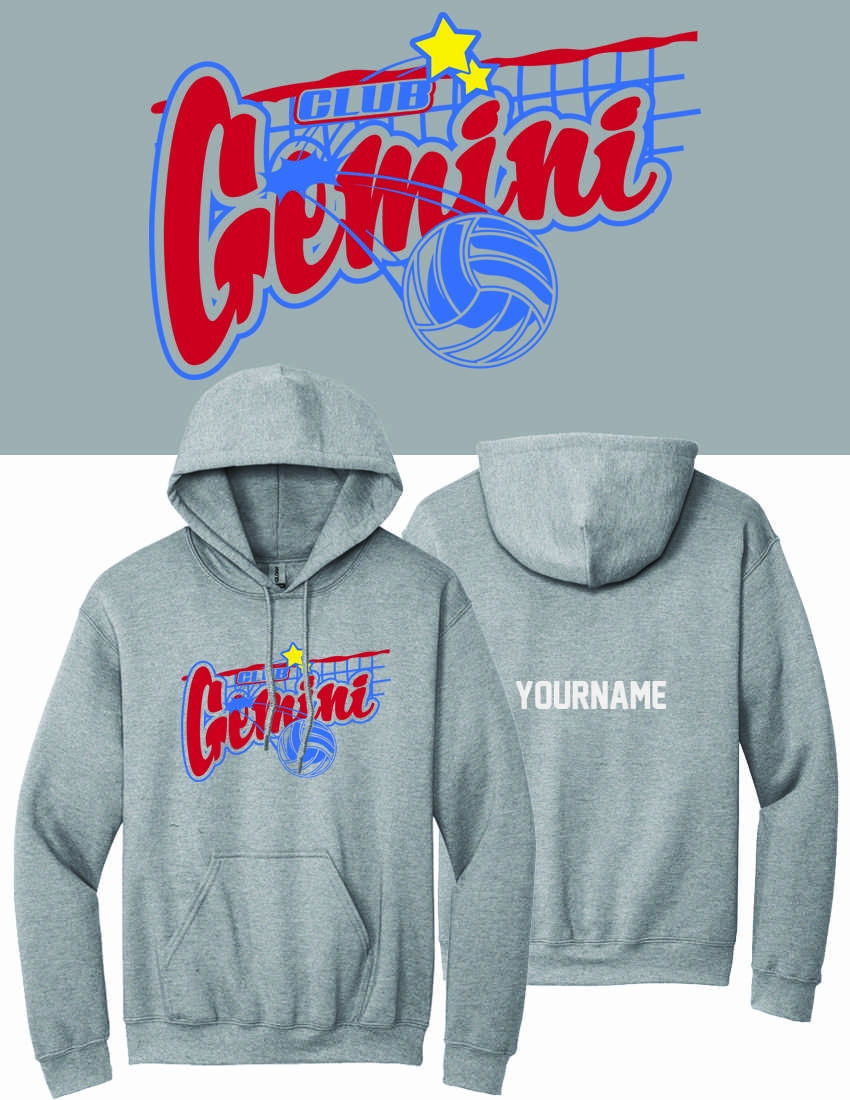 Gildan Heavy Blend Hooded Sweatshirt | Midwest Volleyball Warehouse