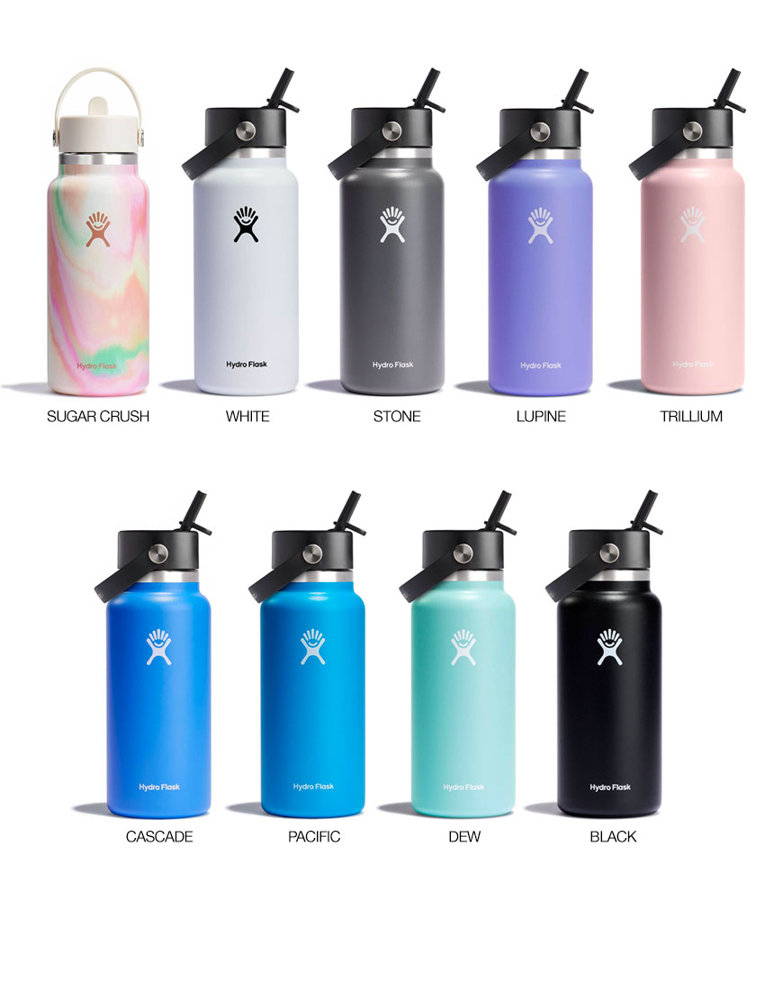 Hydro Flask 2.0 - 32oz with Straw Lid | Midwest Volleyball Warehouse
